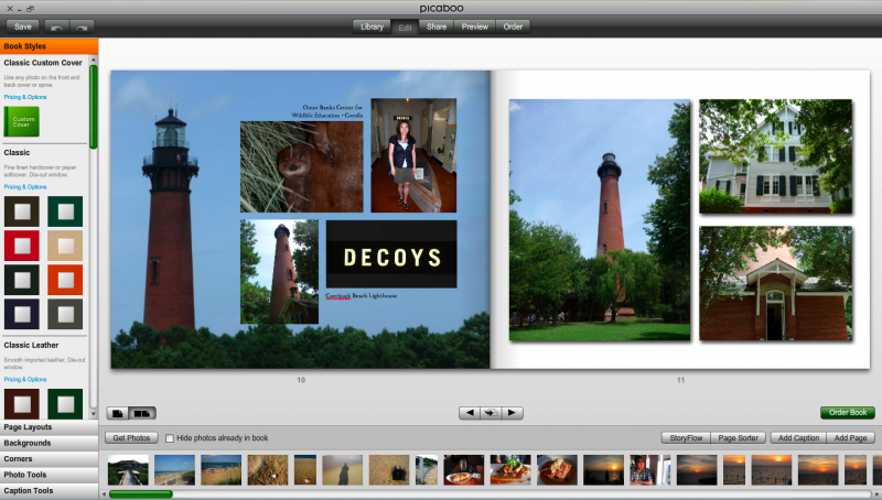 Sneak Peek at my FREE Picaboo Photo Book in Progress and Photo Blooper